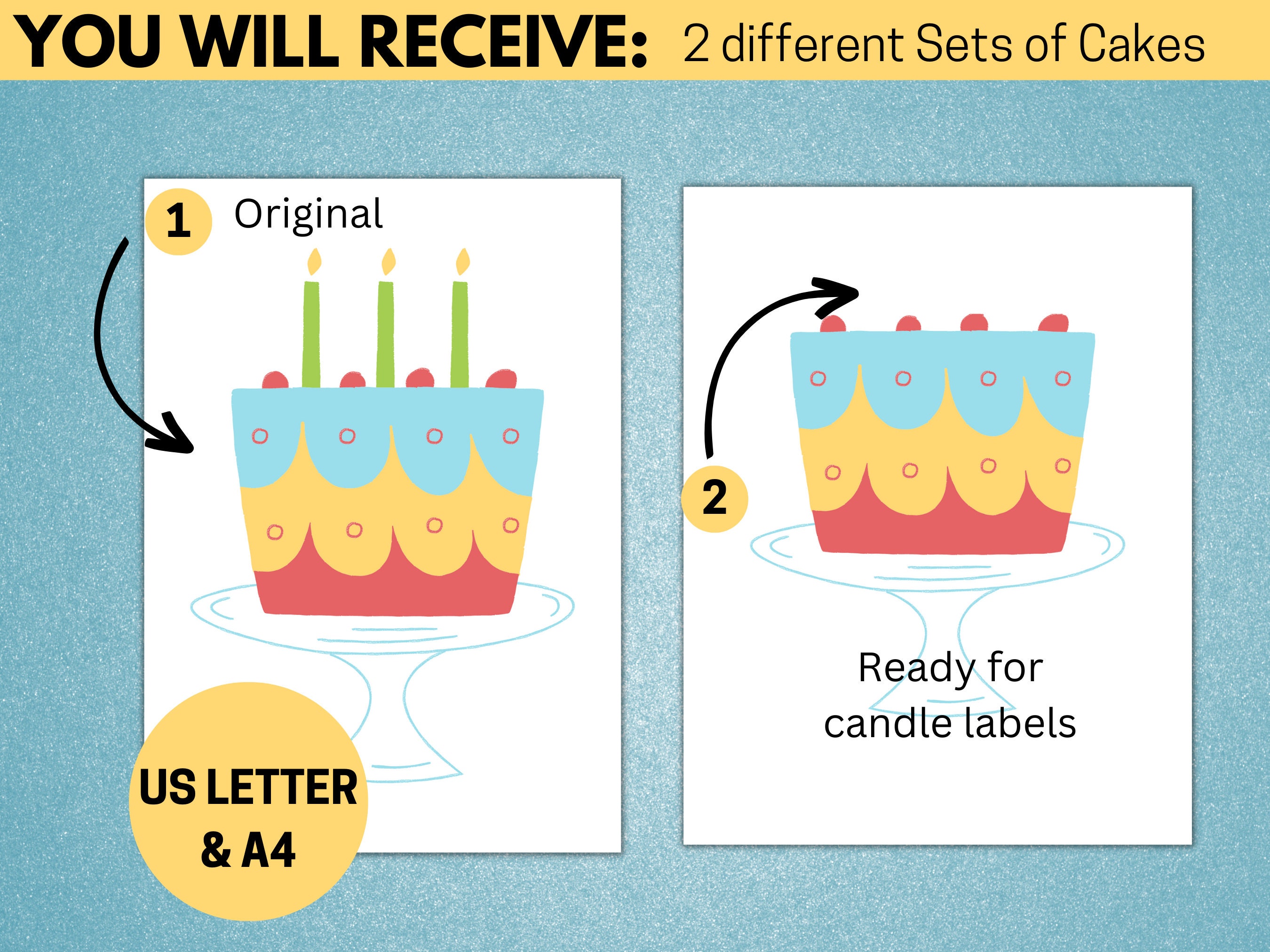 Cake Classroom Birthday Display Wall, Class Birthday Wall, Birthday ...