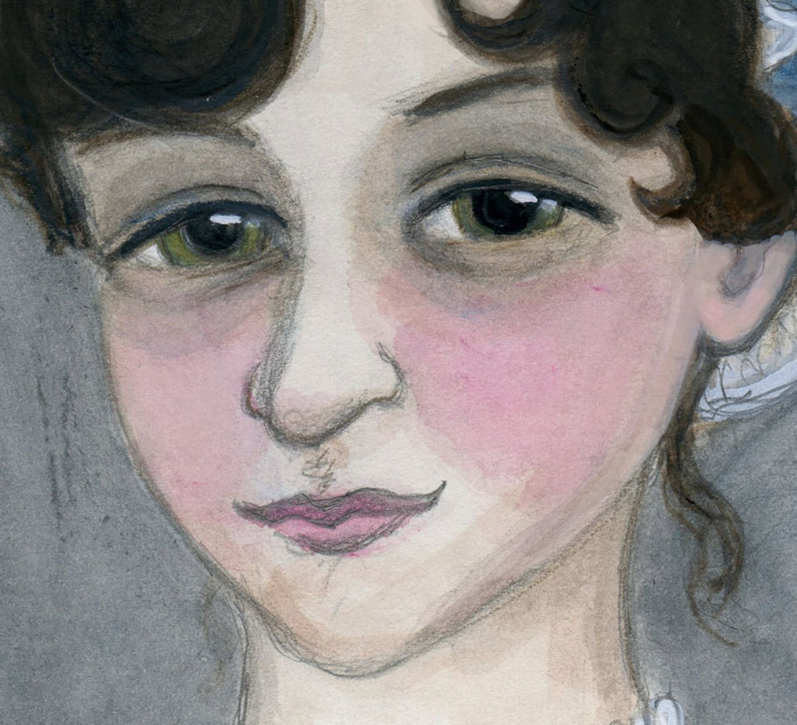 Jane Austen Art Print Writers Portrait Pride and Prejudice - Etsy