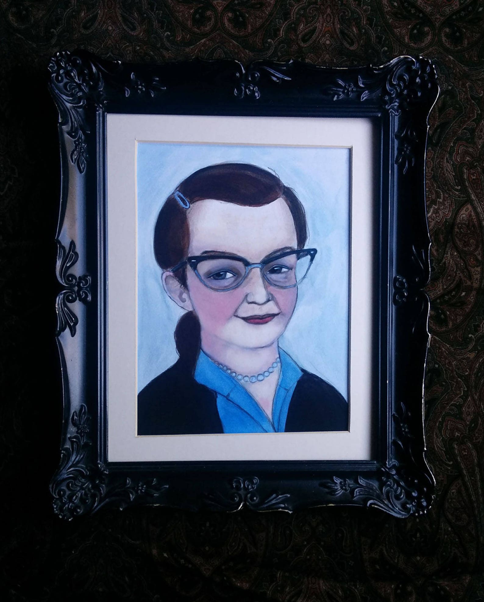 Shirley Jackson Art Print Literary Portrait the Haunting of | Etsy