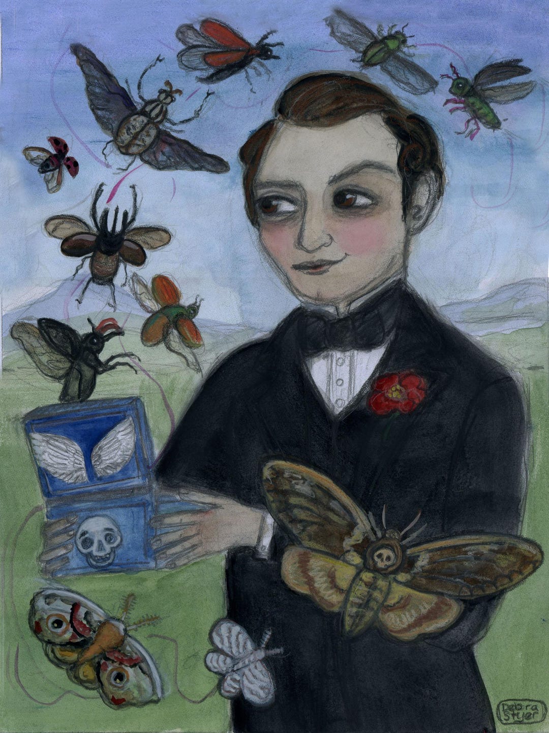 Greek Myth Art, Morpheus and the Flying Things, Victorian Portrait ...