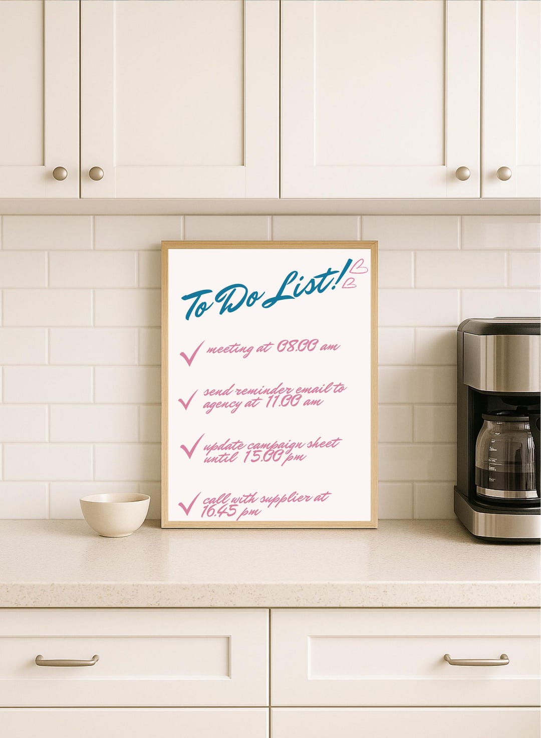 Minimalist To-do List Printable – Modern Home Office Decor (digital ...
