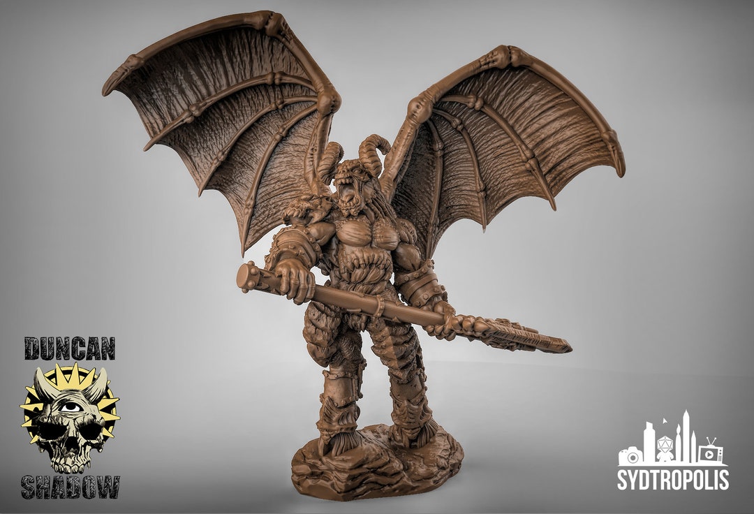 Huge Balor (pose 1) Miniature - 3D Printed Duncan Shadow Louca Model - Etsy