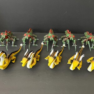 Manda & Kamacuras "godzilla: Doom Island" Kaiju 3D Printed and Painted ...