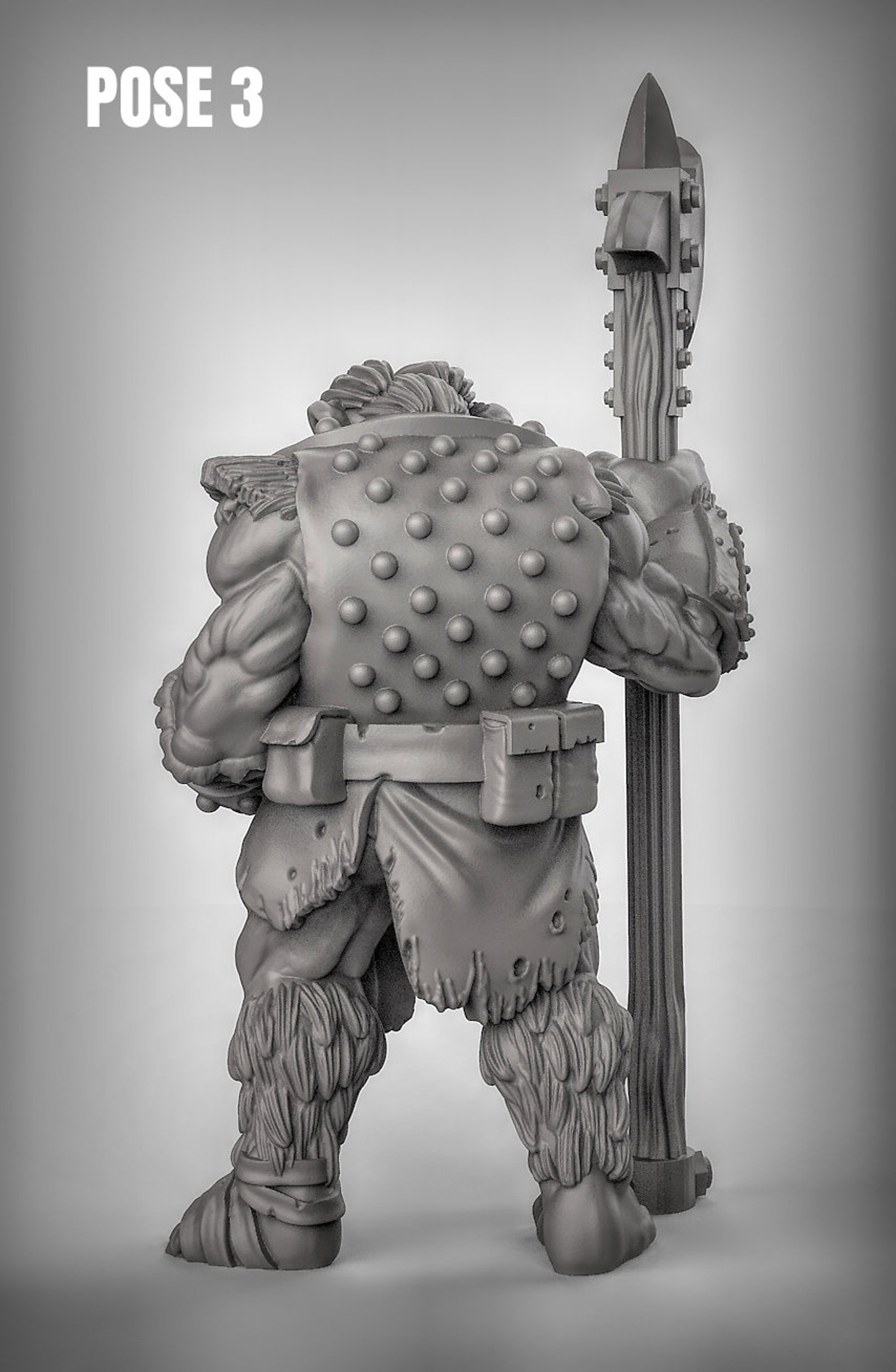 Bugbears W Halberds 3D Printed Duncan Shadow Louca Models - Etsy