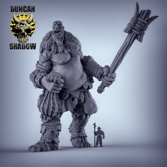 Titan Behemoth 3 Miniature 3D Printed Duncan Shadow Louca | Etsy