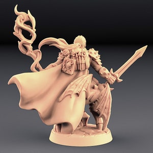 Wappellious Spellbrush Human Warlock Miniature 3D Printed - Etsy