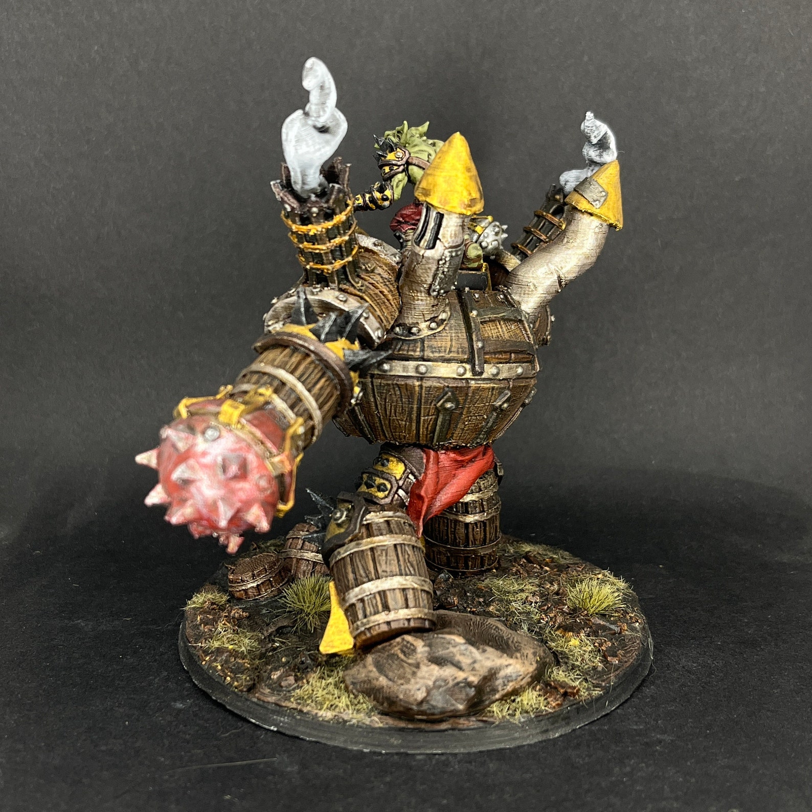 Sparksoot Scrap Golem & Goblin - Hand Painted 3D Printed Artisan Guild ...