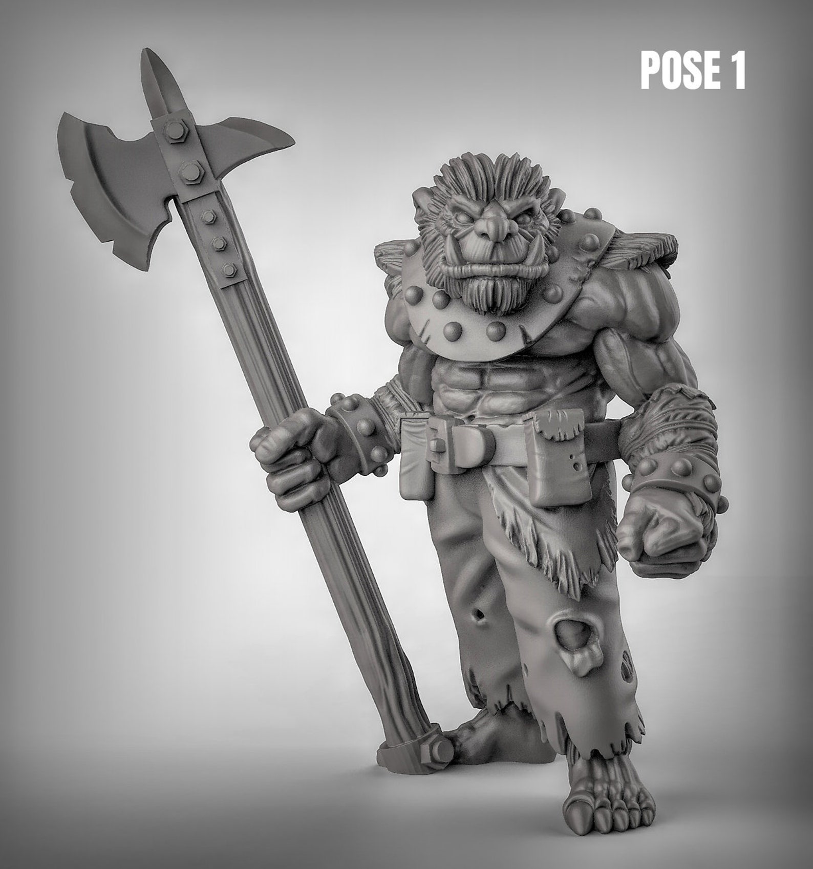 Bugbears W Halberds 3D Printed Duncan Shadow Louca Models - Etsy