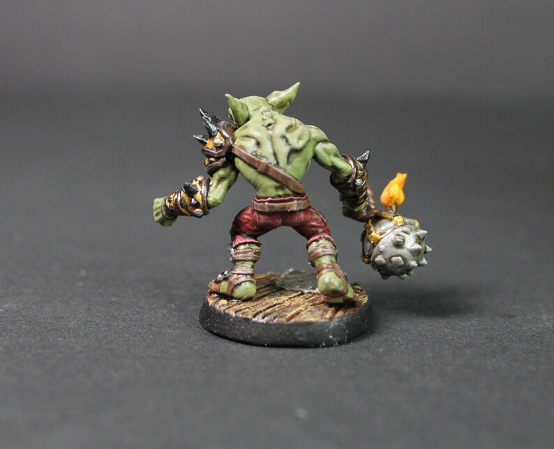 Sparksoot Scrap Golem & Goblin - Hand Painted 3D Printed Artisan Guild ...