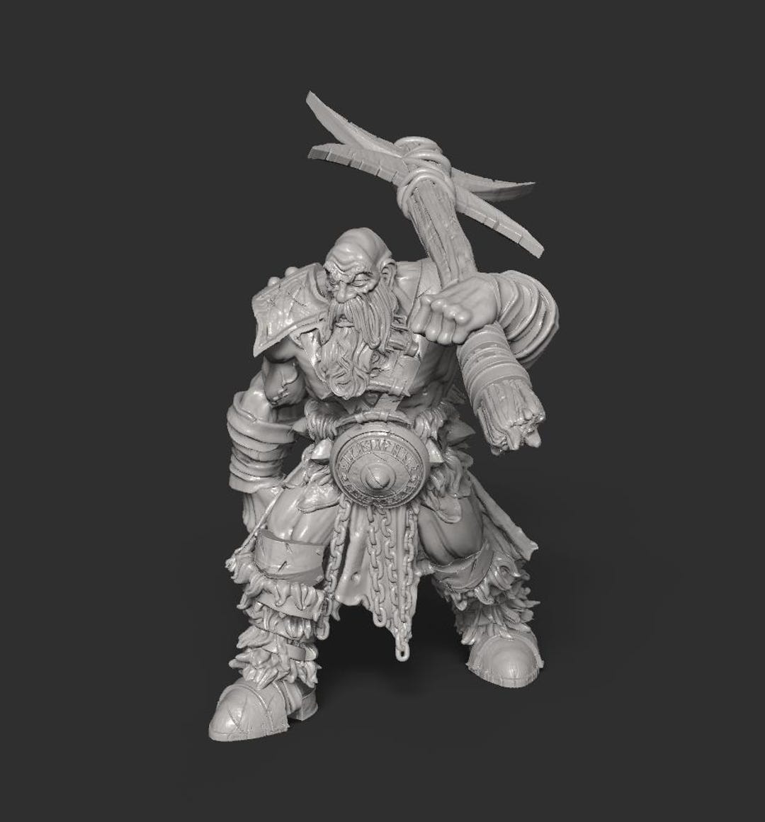 Ice (frost) Giant Miniatures - 2 Poses - 3D Printed Models by Brayan ...