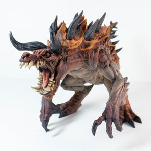 The Epic Tarasque Gargantuan Miniature - 3D Printed Artisan Guild Model ...