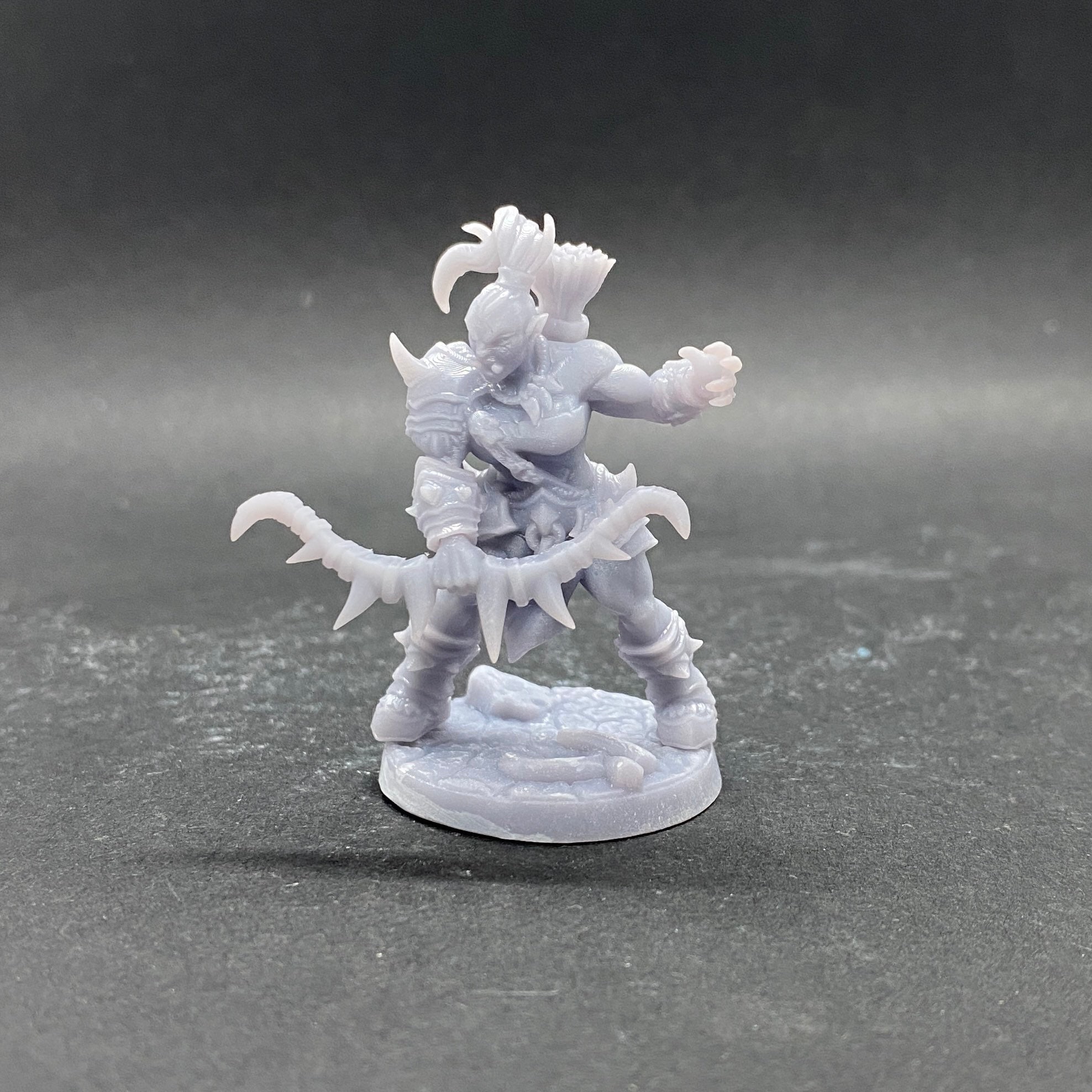Orc F Female Miniature 3D Printed Artisan Guild | Etsy
