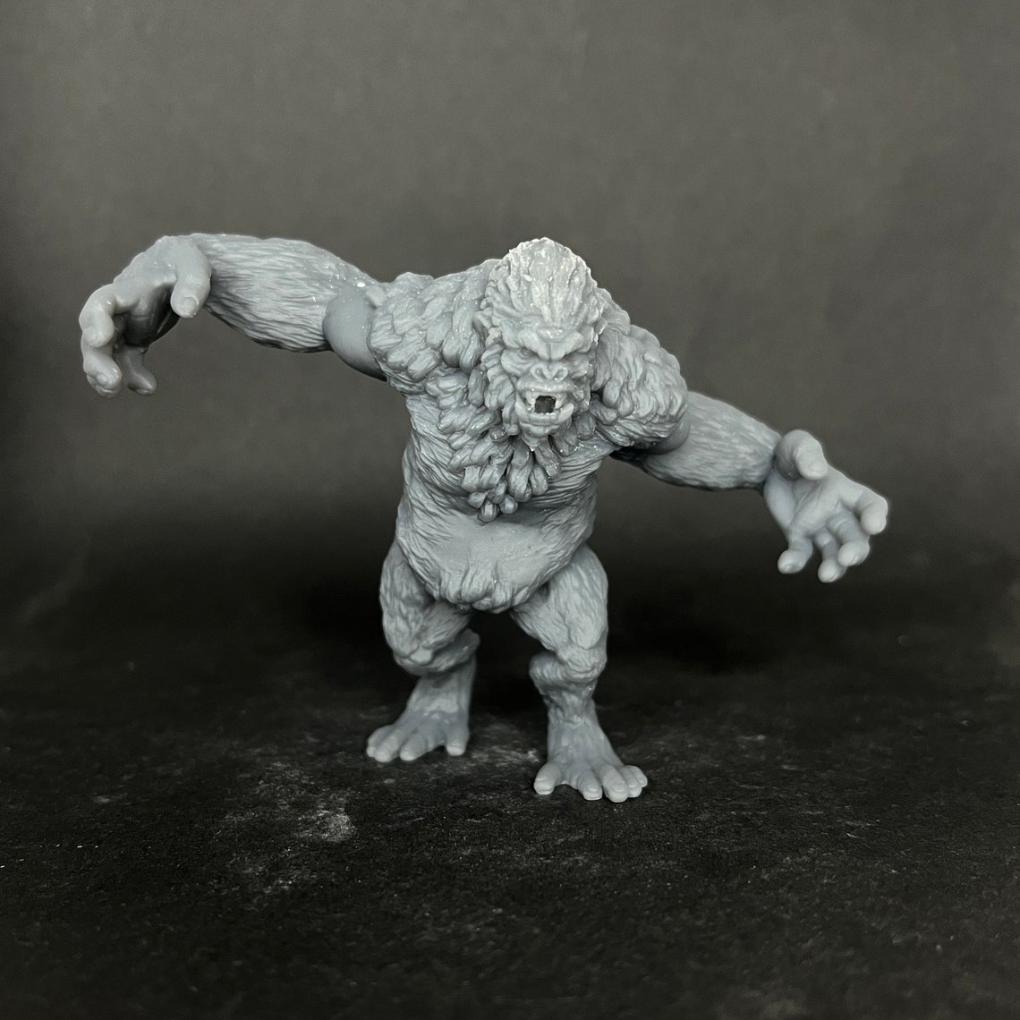 Yeti Miniature 3D Printed Model by Brayan Nafarrate - Etsy