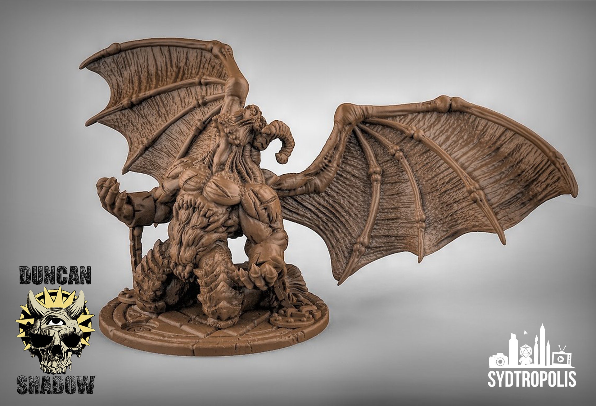 Huge Chained Balor Miniature 3D Printed Duncan Shadow Louca | Etsy