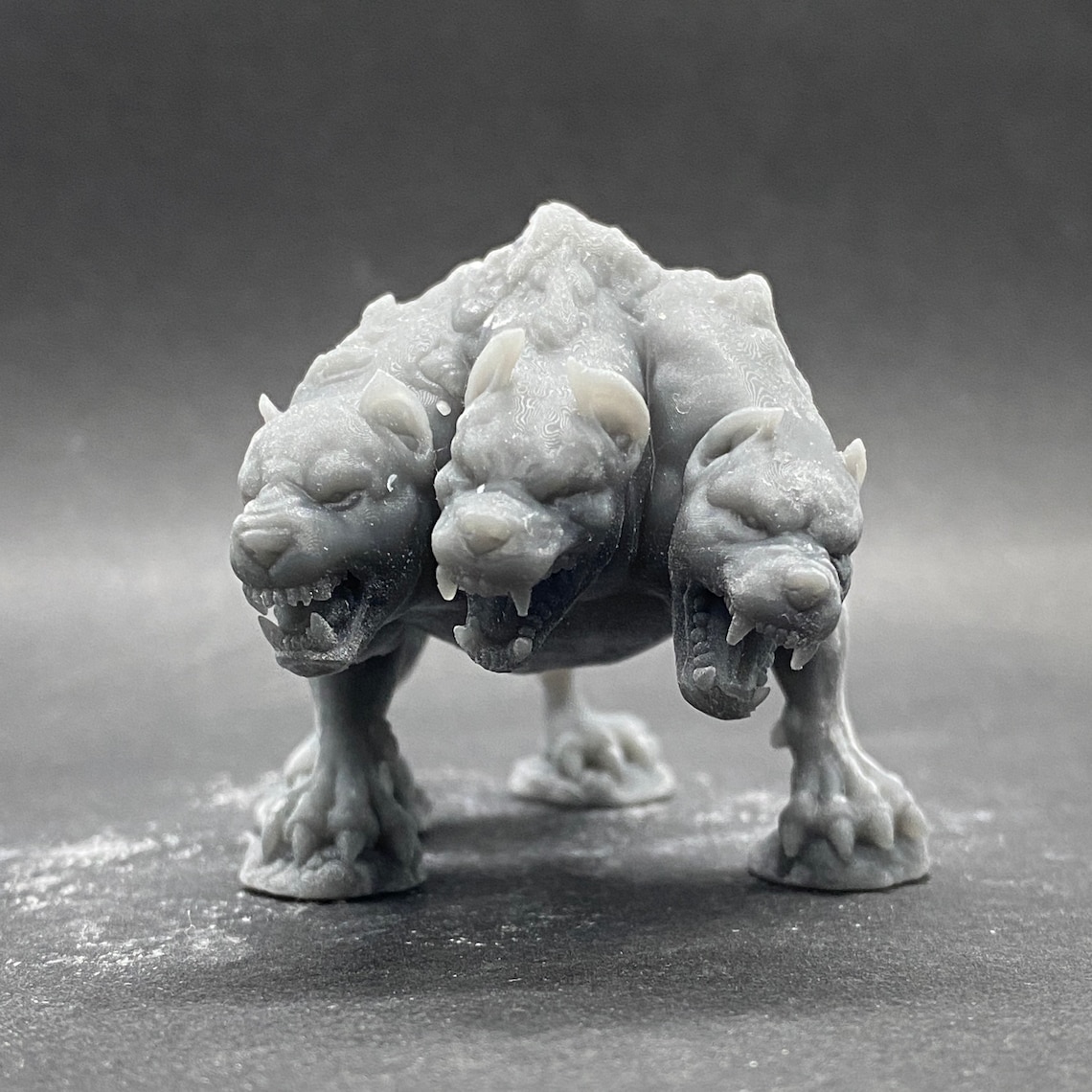 Cerberus Miniature 3D Printed Model by Brayan Nafarrate - Etsy
