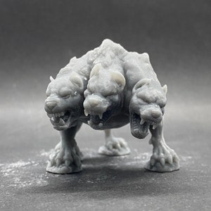 Cerberus Miniature - 3D Printed Model by Brayan Nafarrate - Etsy