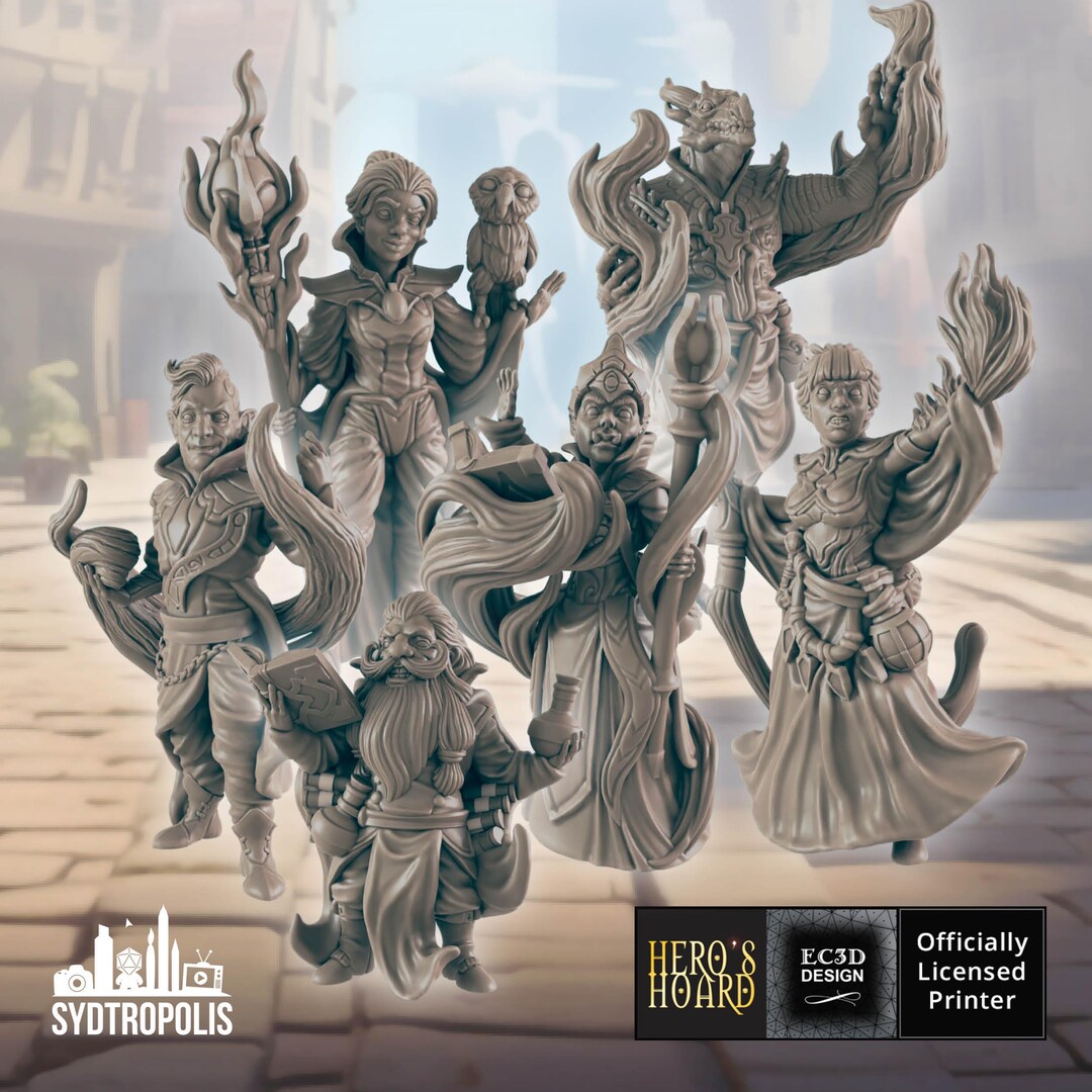 Spellcasters - Wizard, Warlock, Sorcerer (dragonkin, Dwarf, Half-elf ...