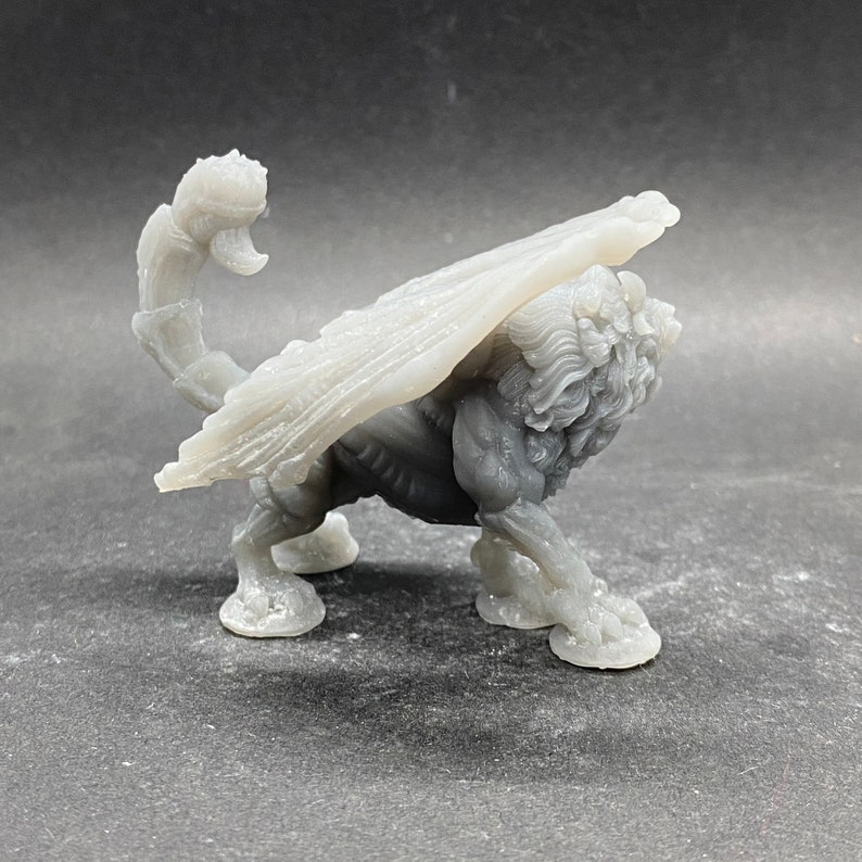 Manticore Miniature 3D Printed Duncan Shadow Louca Model - Etsy