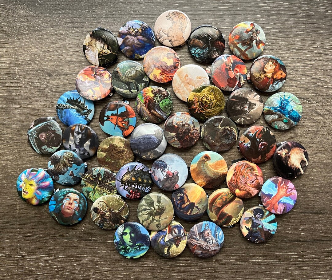 Pick A Pin Magic The Gathering Pins Lot 3 Etsy