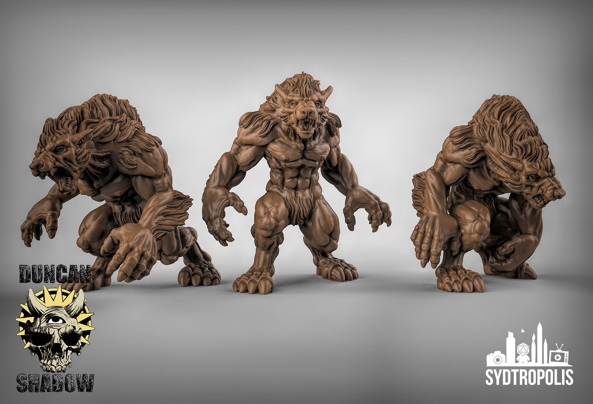 Werewolf Miniatures 3D Printed Duncan Shadow Louca | Etsy