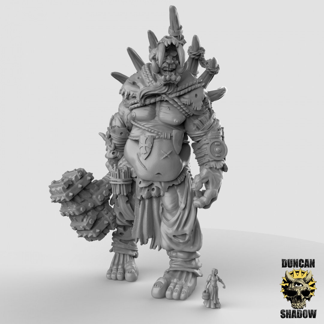 Titan King Miniature - 3D Printed Duncan Shadow Louca Model - Etsy