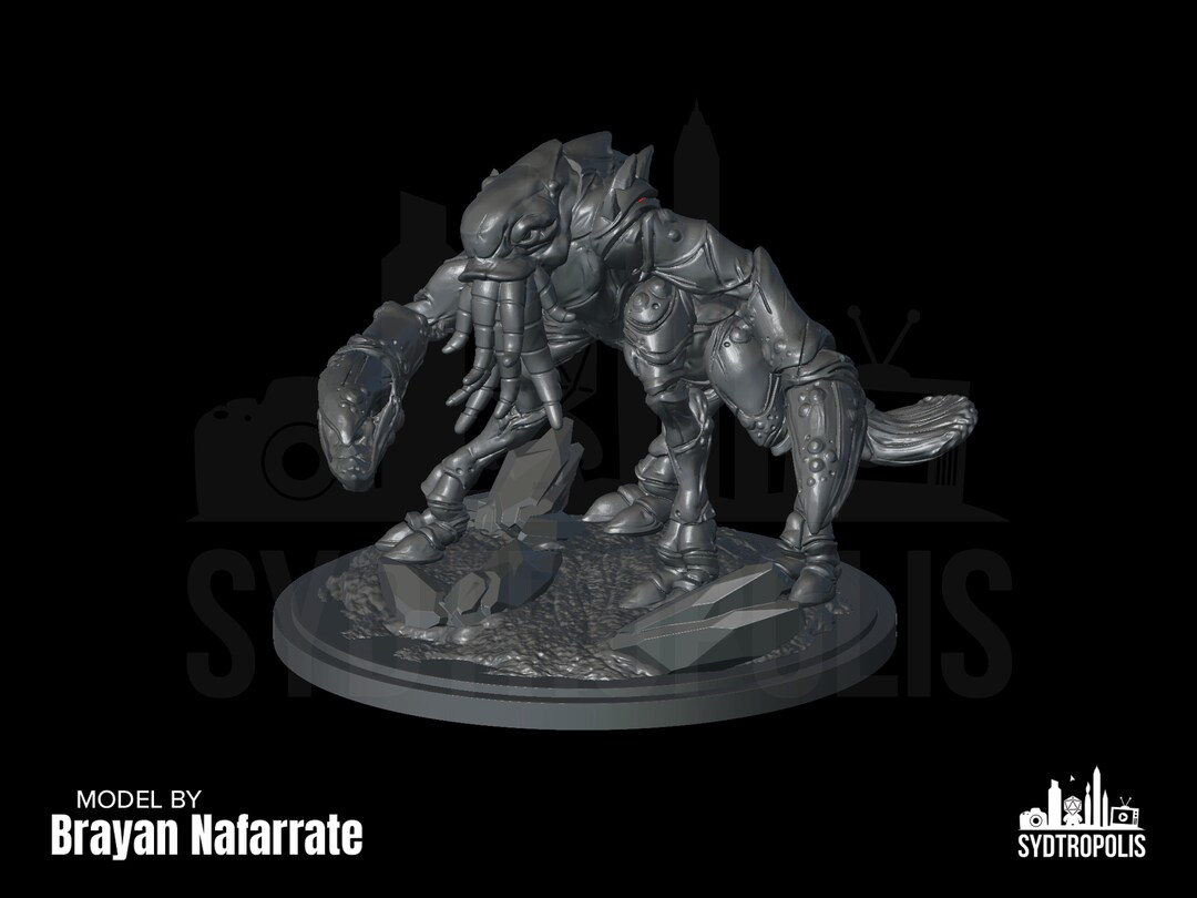 Cthuul / Chuul / Aldani Miniature 3D Printed Model by Brayan Nafarrate ...