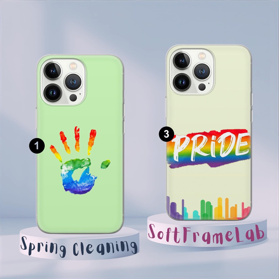 LGBTQ Pride Phone Case Rainbow Flag Cover Fit for iPhone 17 Pro Max ...