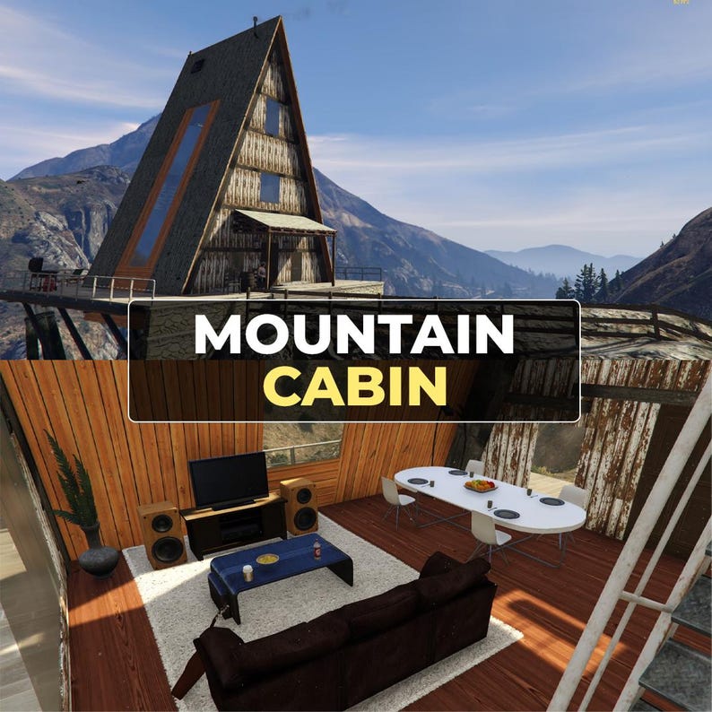 GTA V Mountain Cabin MLO | Fivem Ready | Optimized | GTARP | Easy ...