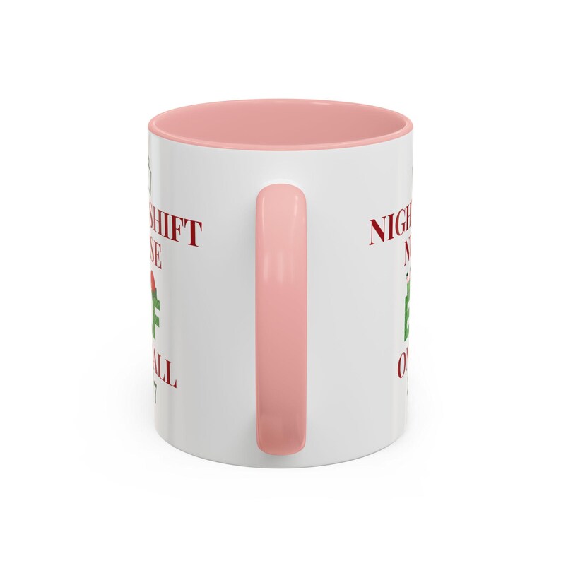 Night Shift Nurse Elf on Call Coffee Mug - Funny Christmas Gift 11oz - Etsy