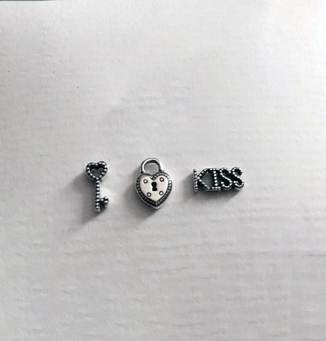 Pandora Sterling Silver Petite Love Memories Locket Charms Set - Etsy