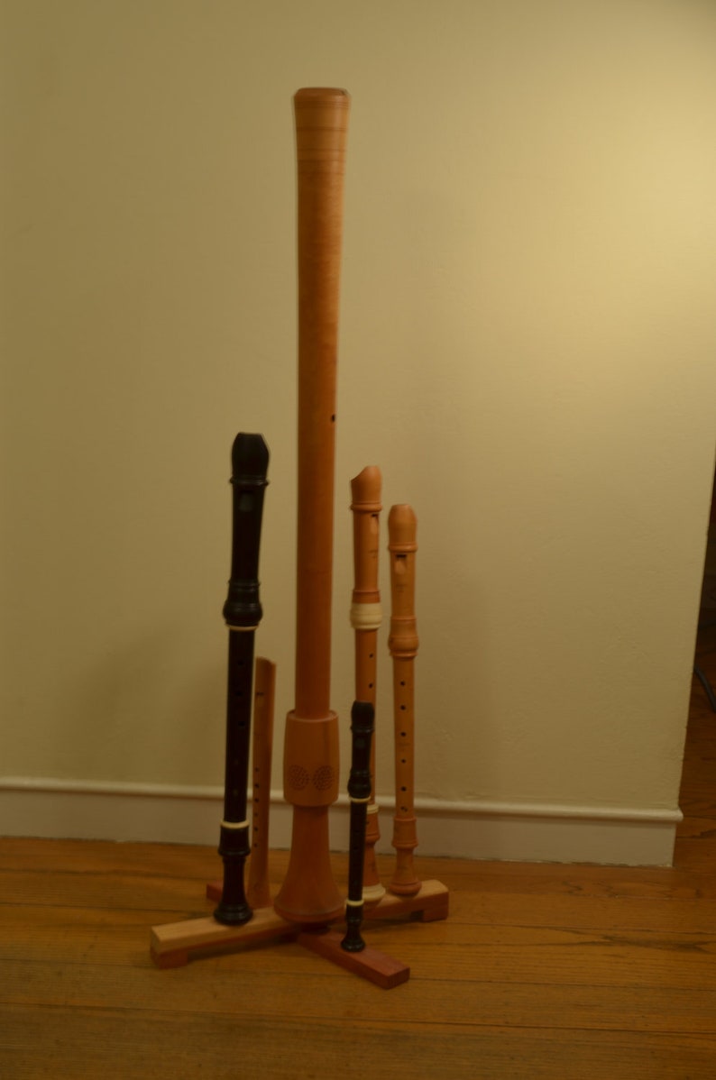 Portable Wooden Recorder Stand - Etsy