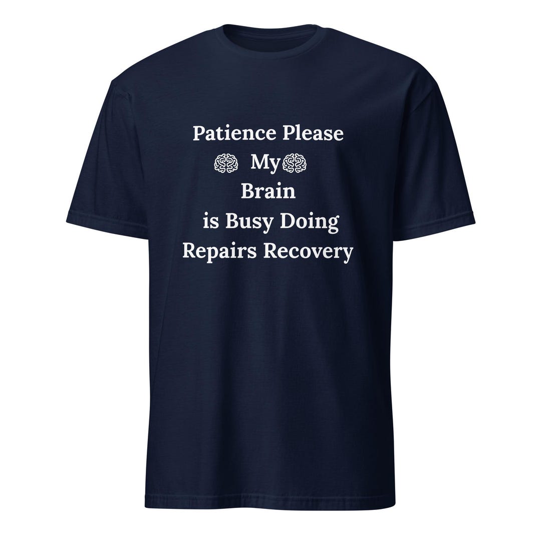 Patience Please My Brain is Busy Doing Repairs Shirt | Funny Sarcastic ...