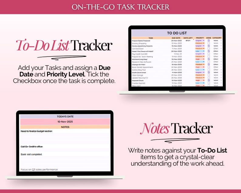 Task Tracker Template Google Sheets Project Management Spreadsheet ...