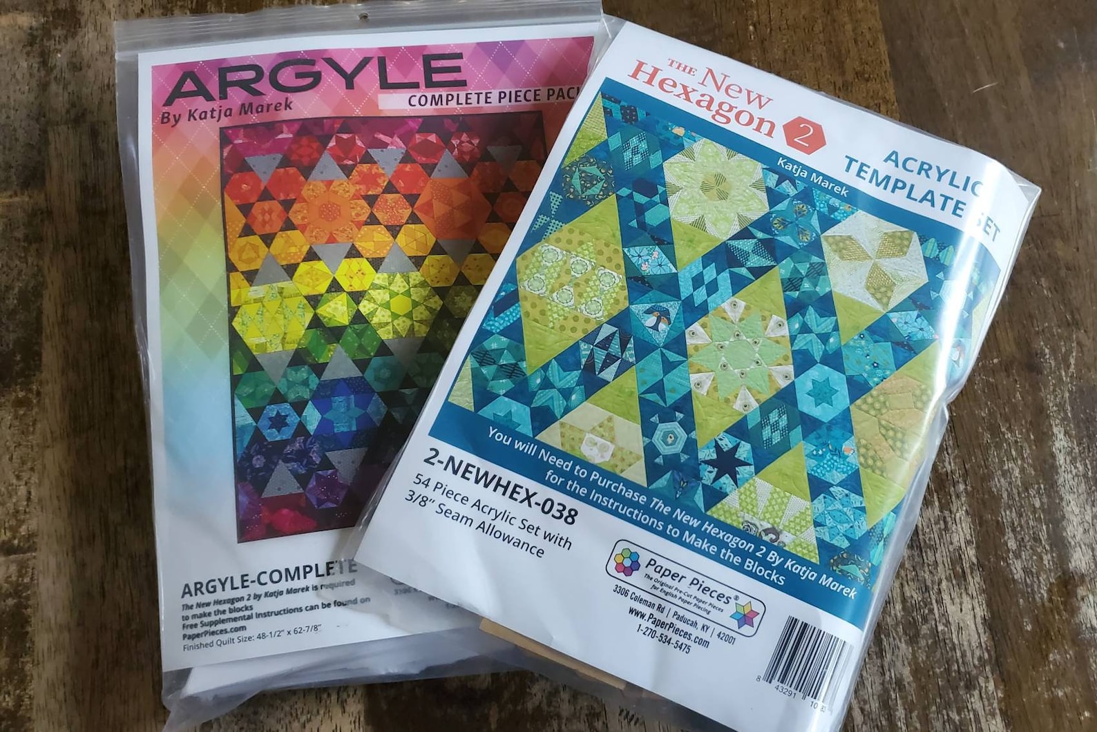 Argyle EPP Kit - English Paper Piecing - by Paper Pieces - Katja Marek ...