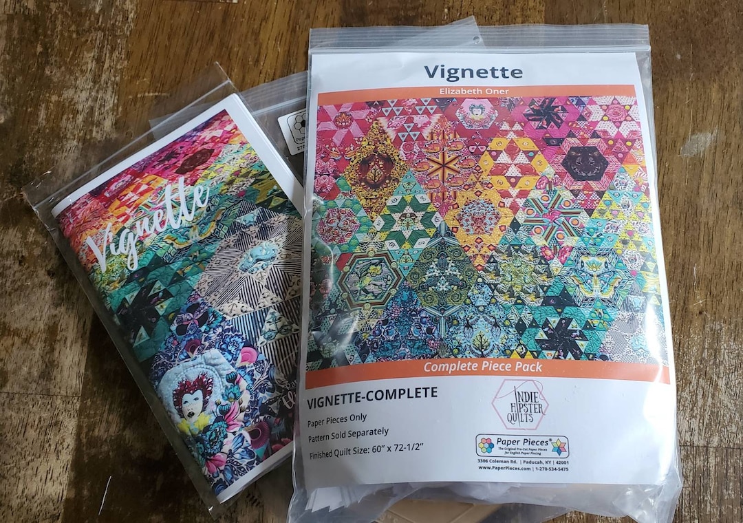 Indie Hipster Designs Vignette Quilt EPP Kit - English Paper Piecing ...