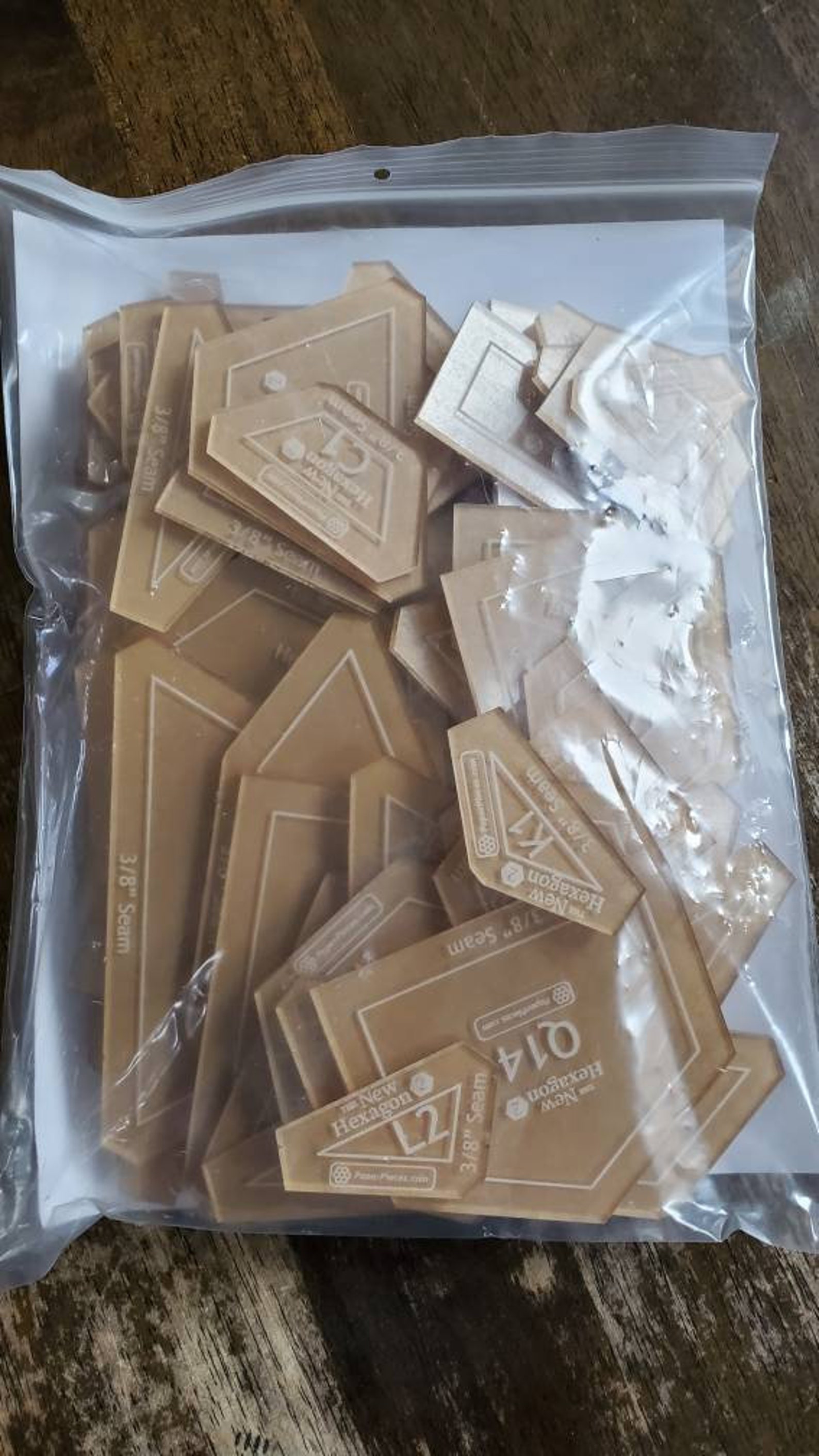 Argyle EPP Kit English Paper Piecing by Paper Pieces - Etsy