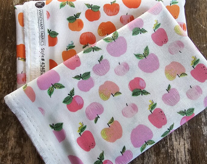 Heather Ross - Kinder Apples Fat Quarter Bundle - Windham Fabrics - Etsy