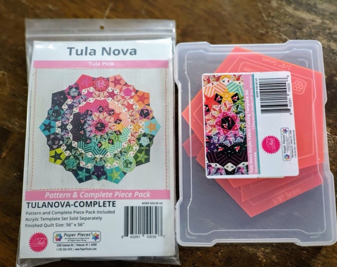 Tula Pink Nova EPP Kit - English Paper Piecing - by Paper Pieces - Etsy