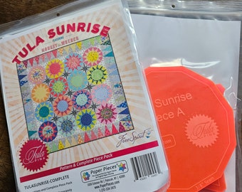 Tula Pink Nova EPP Kit - English Paper Piecing - by Paper Pieces - Etsy