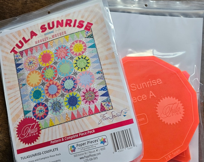 Tula Pink Nova EPP Kit English Paper Piecing by Paper Pieces - Etsy