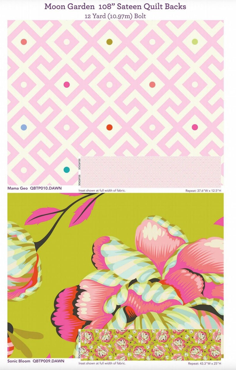 Tula Pink - Rise and Shine Quilt Kit - Moon Garden Collection - by Free ...