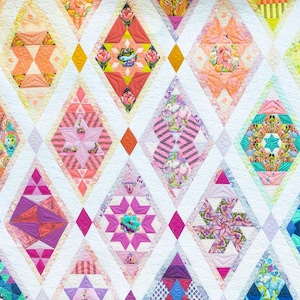 Queen of Diamonds Quilt EPP Kit - English Paper Piecing - Etsy