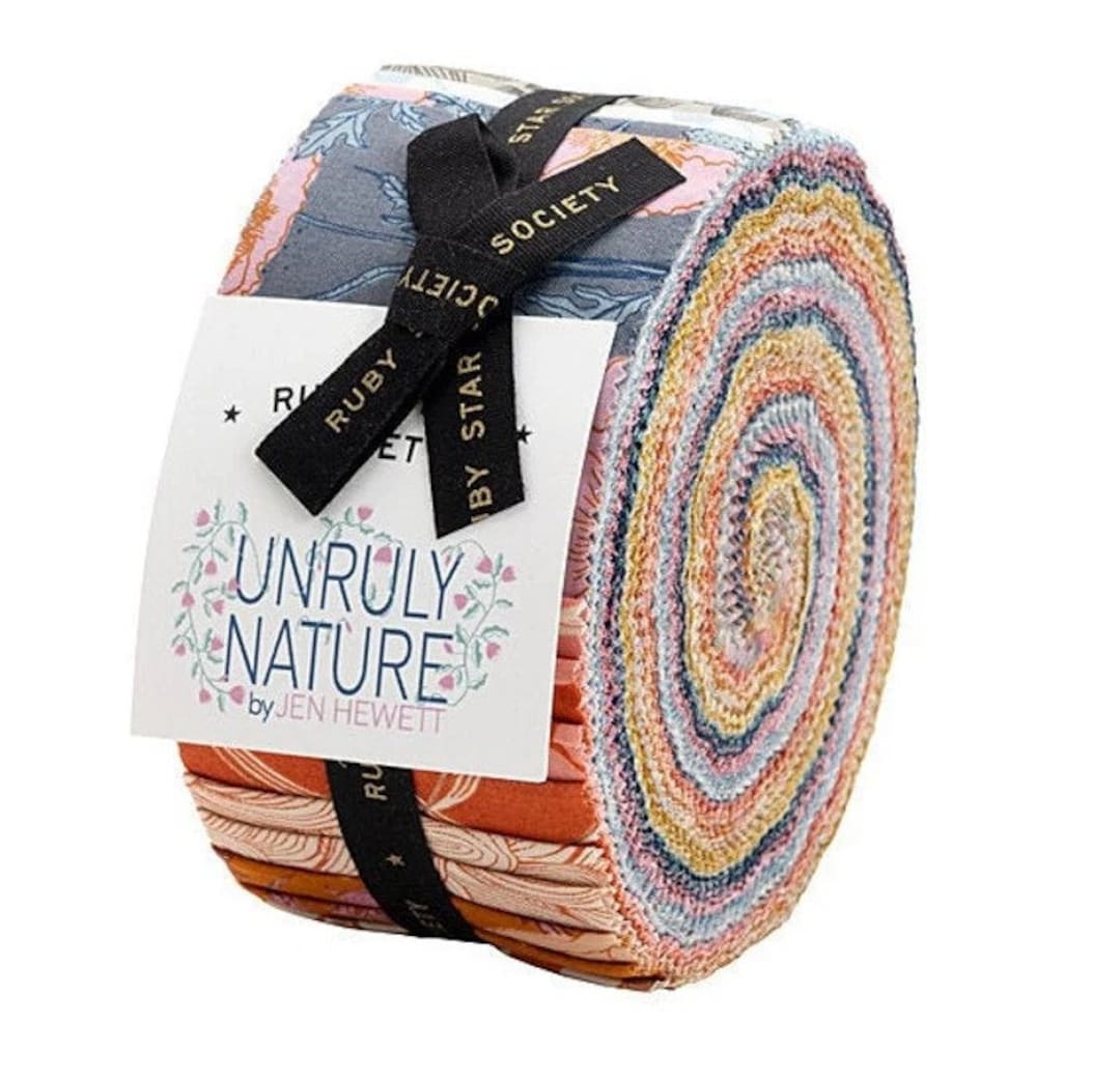 Ruby Star Society Unruly Nature Jelly Roll Moda - Etsy