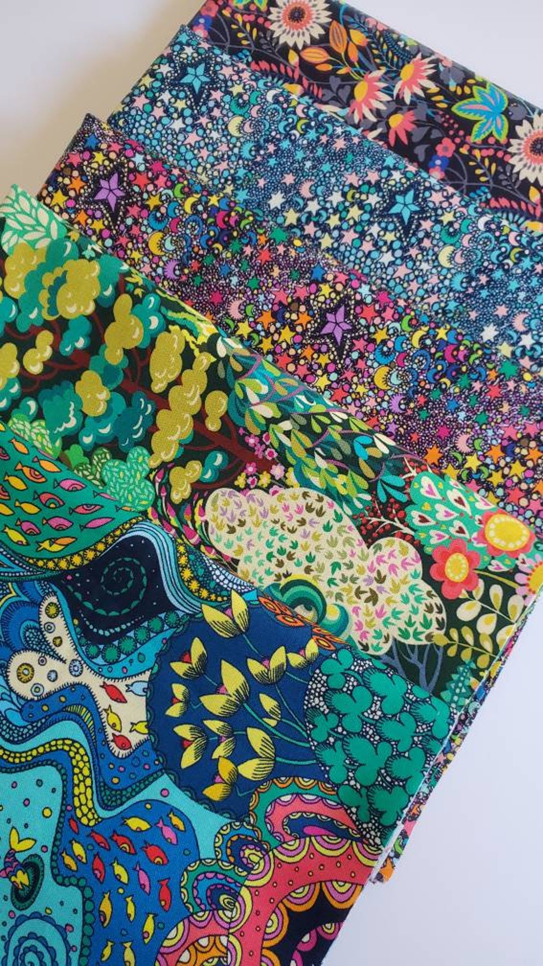 Sally Kelly Paradiso Fat Quarter Half Yard Collectors Bundle Windham ...
