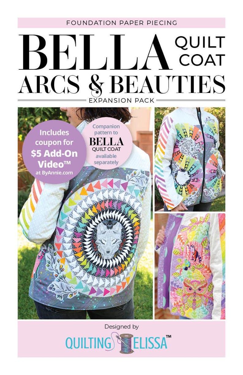 Bella Quilt Coat Pattern & Expansions - Designed by Quilting Elissa ...