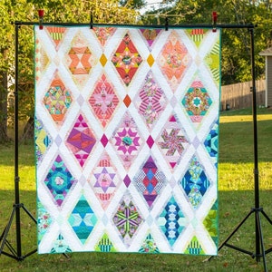 Queen of Diamonds Quilt EPP Kit - English Paper Piecing - Etsy