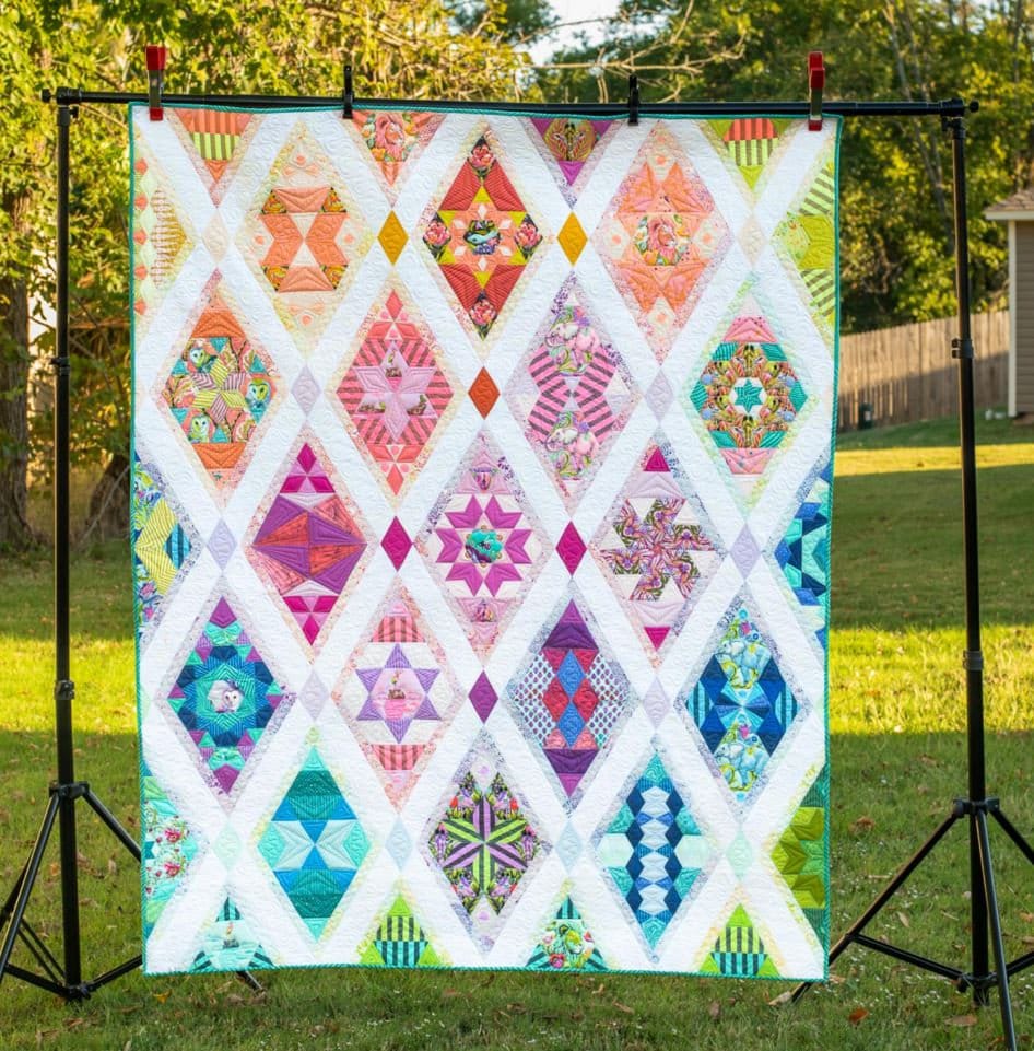 Queen of Diamonds Quilt EPP Kit - English Paper Piecing - Etsy