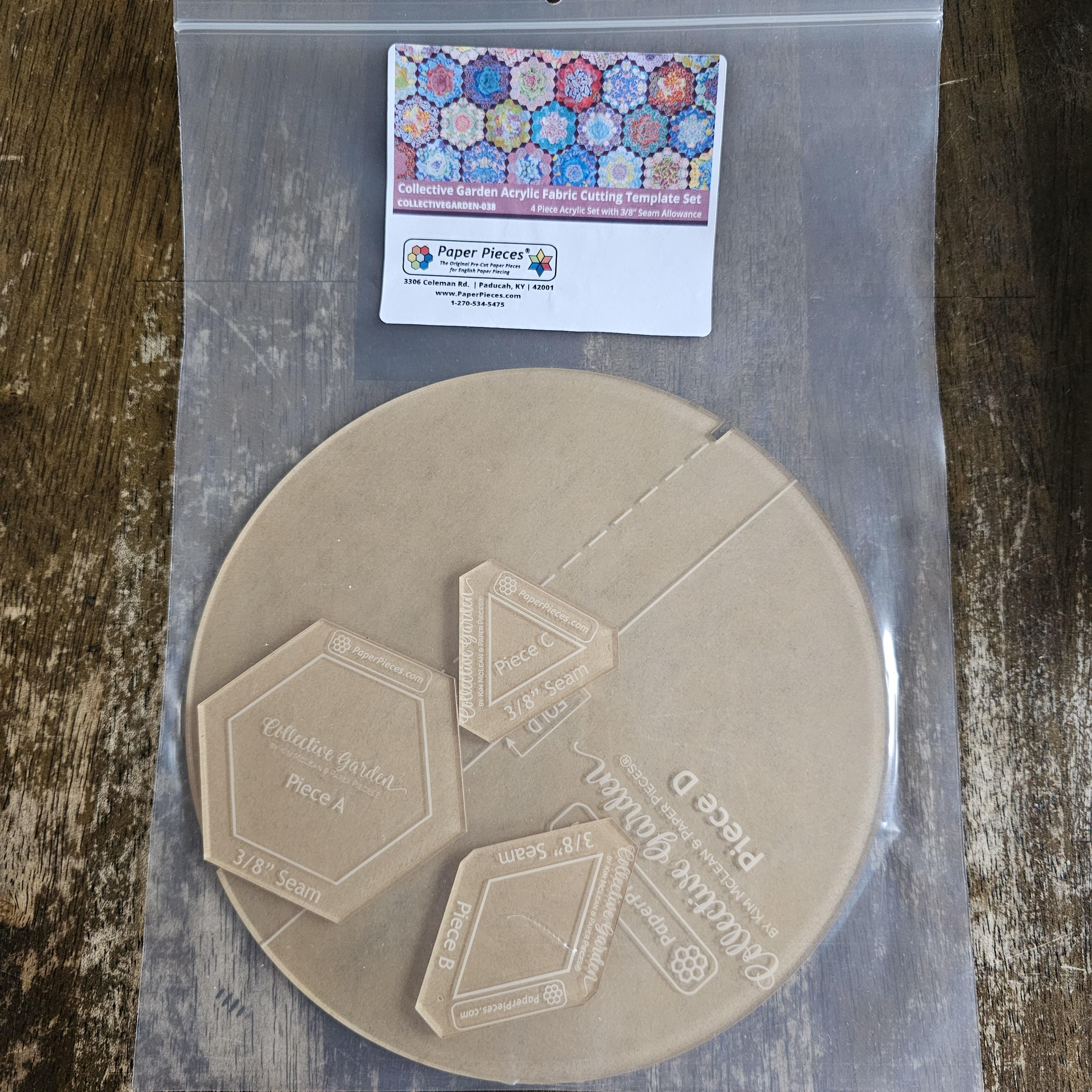 Collective Garden EPP Kit - English Paper Piecing - by Paper Pieces - Etsy