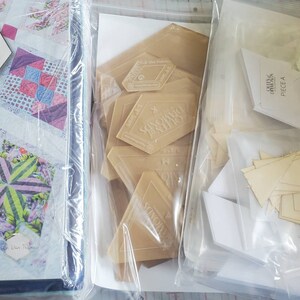 Queen of Diamonds Quilt EPP Kit - English Paper Piecing - Etsy