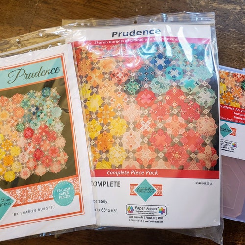 Tula Pink Sunrise EPP Kit English Paper Piecing by Paper - Etsy